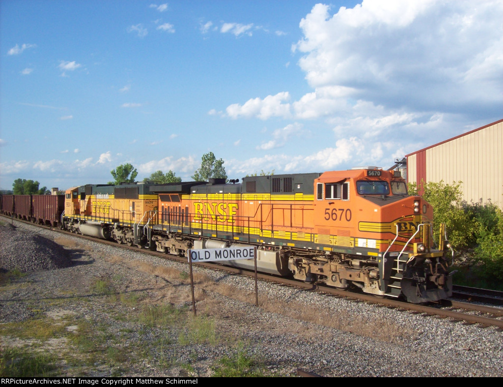 Rolling into Old Monroe